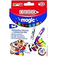 FIBRACOLOR Magic Pack of 9 Magic Ink Marker Pens Chunky Tip + 1 Color ...