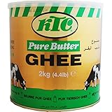 100% Pure KTC Butter Ghee 2Kg Edible & Cooking Aids : Amazon.co.uk: Grocery