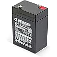 Velamp 23722 WieDerauflaDbare Bleibatterie, Faston-AnsChlüsse, 6 V, 4 ...