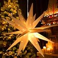 Beleuchteter Weihnachtsstern Innen