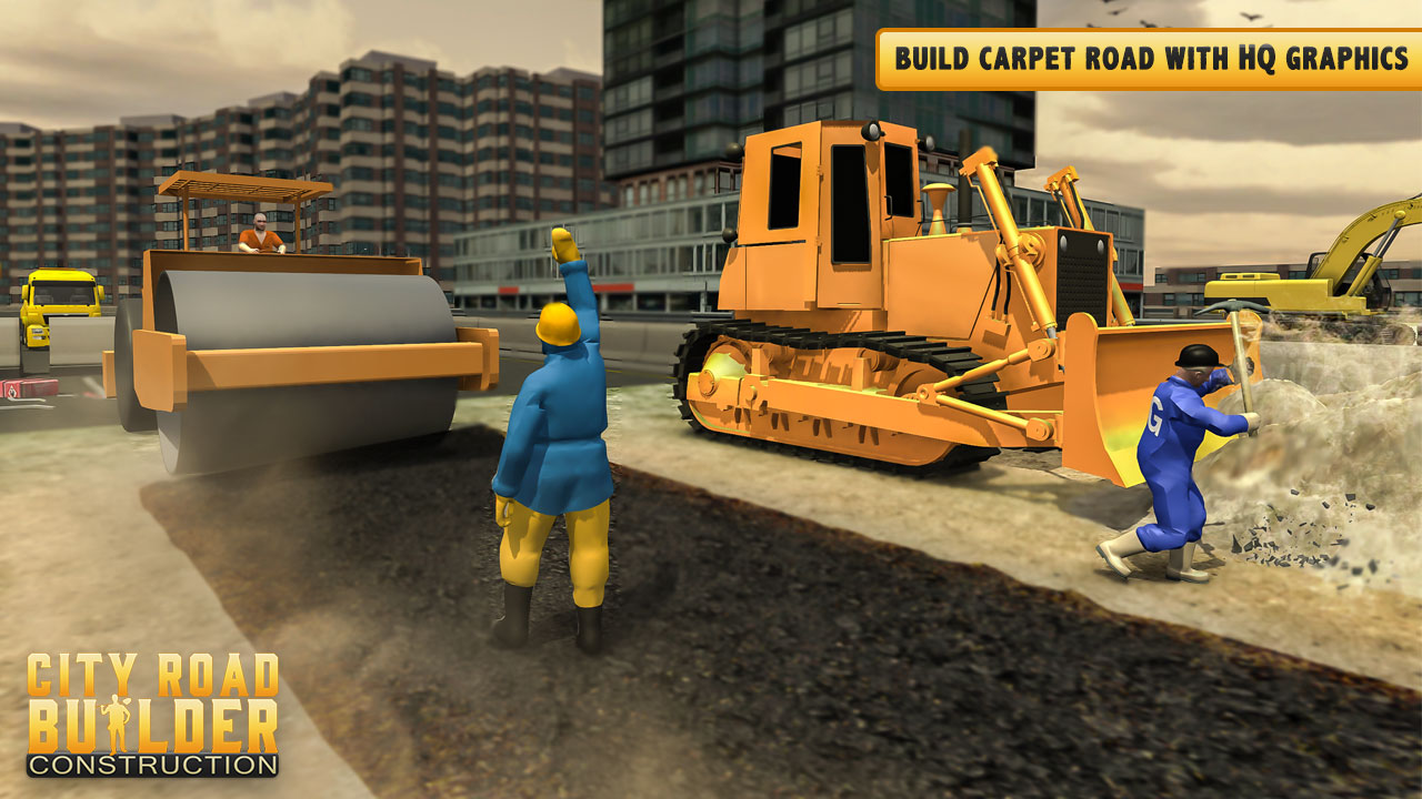 Real Roadworks: City Road Builder Construction Sim : Amazon.co.uk: Apps ...