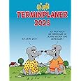 Uli Stein Terminplaner 2025: Taschenkalender: Praktischer Organizer für unterwegs (Uli Stein ...