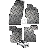 Vauxhall Corsa D/E (2006-2019) Rubber Car Mats Accessories Tailored Fit ...