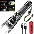 Shadowhawk Torches LED Super Bright, 30000 Lumens Rechargeable LED ...