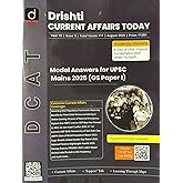 Buy Drishti IAS Current Affairs Today English August 2025 - UPSC GS Paper-1 Monthly Current ...