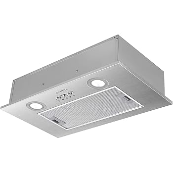 Cookology BUCH900SS Integrated Extractor Fan | 90cm Built-in Canopy ...