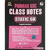 Buy Parmar SSC Class Notes for Polity, Static GK, History, Geography ...