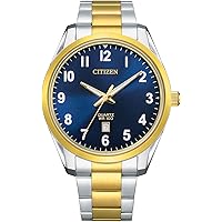 Citizen Analog Black Dial Men's Watch-BI5072-51E Stainless Steel, Gold ...