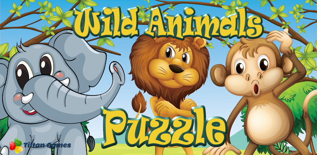 Wild Animals Puzzles - Preschool and Kindergarten Learning Games for ...