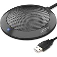 Conference USB Microphone, Computer Desktop Mic with LED Indicator ...