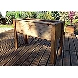 Charles Taylor Extra Large Jumbo Wooden Garden Veg Trough Planter ...