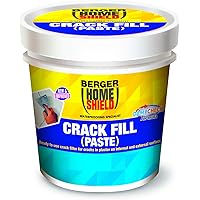 Berger Paints Home Shield Crack Filler Paste (White, 1 Kg) : Amazon.in ...