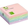 Q-Connect Quick Note Cube 76 x 76 mm Pastel : Amazon.co.uk: Stationery ...