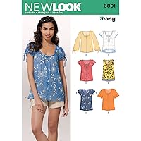 New Look 6374 Misses' Shirts with Sleeve and Length Options Sewing Kit ...