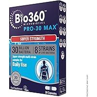 Natures Aid Bio360 Pro-30 MAX (30 Billion Bacteria), from Natures Aid ...