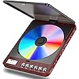 Portable CD Player with Built-in Speakers, Rechargeable CD Player with ...