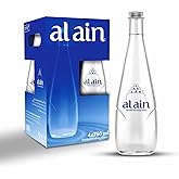 Al Ain Still Water 330ml, Pack of 6, Low Sodium Glass Bottled Water ...