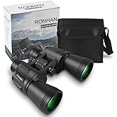 Kylietech 20x50 Binoculars, High Power Professional Daily Waterproof Telescope for Adults with ...