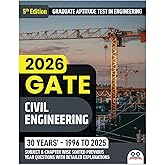 Buy GATE Civil Engineering 2026 | 30 Years Previous Year Solved Papers ...