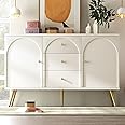 BTM Sideboard Cabinet for Living Room, Chest of Drawers with 2 doors ...