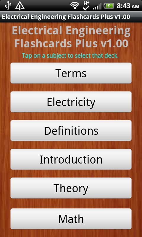 Electrical Engineering Flashcards Plus : Amazon.co.uk: Apps & Games