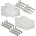 Molex 6 Circuit Wire Connector - 5 Complete Conn. w/Pins Mini-Fit Jr ...