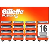 Gillette Fusion5 Razor Blades Men, Pack of 16 Razor Blade Refills with ...