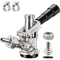 A System Keg Coupler With Relief Valve German Slider A-Type Keg Coupler ...