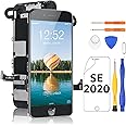 Yodoit für Phone SE 2. Generation SE 2020 4,7-Zoll-Bildschirm Ersatz mit Frontkamera, Hörer ...