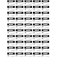 500 Pieces Price MRP Stickers, Small Size Labels, 3.2 x 1.8 cm, Self ...