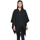 Buy MONTREX Women's Poncho Sweater Cardigan Woolen Coat Winter Wear for ...