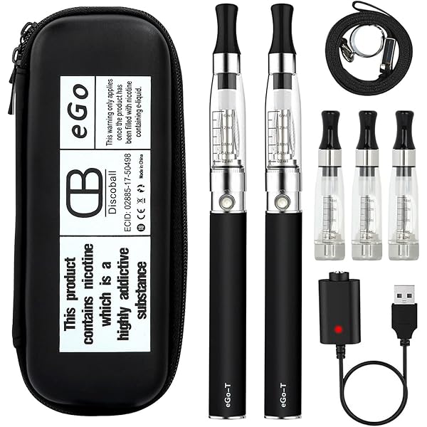 Ego Dct Tank New 5 Pack Ego CE4 Clear Atomizer Tank, Top Fill 1.6ml
