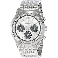 Titan Men's Metropolitan Luxe: Multifunction Anthracite Dial with Two ...