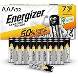 Energizer AA Batteries, Alkaline Power, 32 Pack, Double A Battery Pack ...