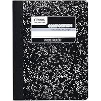 Mead Composition Book, Wide Ruled Comp Book, Writing Journal Notebook ...