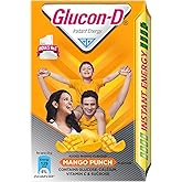 Glucon-D Tangy Orange Glucose Powder(450g, Refill)| For Tasty Orange ...