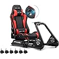 GTPLAYER Racing Simulator Cockpit with Seat, Sim Racing Cockpit Multi ...