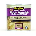 Rustins Floor Varnish Clear Satin 1L : Amazon.co.uk: DIY & Tools