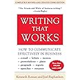 Writing That Works, 3rd Edition: How... by Roman, Kenneth