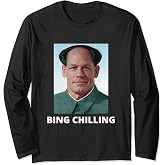 Bing Shi Ling Bing Chilling John Xina Ice Cream Chinese Meme T-Shirt ...
