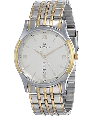 TITAN Analogue Multi Colored Dial Men's Watch - 1636BM01 : Amazon.co.uk ...