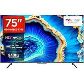 TCL 216 cm (85 inches) 4K Ultra HD Smart LED Google TV 85P745 (Black ...
