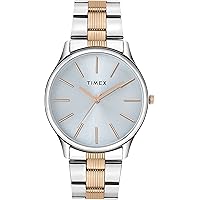 Timex 3 Hands Men Analog Blue Dial Coloured Quartz Watch, Round Dial with 40 mm Case Width ...