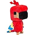 Minecraft 8984 Happy Explorer Plush Parrot 7 Inches, Red : Amazon.co.uk ...