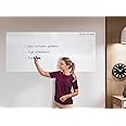 WallDesign Vinyl Large Whiteboard Roll - 32X6Ft Clear Smooth Writing ...