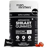 Man Matters Pure Himalayan Shilajit Gummies with Ashwagandha