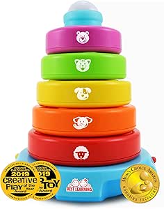 BEST LEARNING Stack & Learn - Educational Activity Toy for Infants ...
