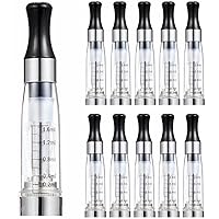 10X CE4 CLEAROMIZER Atomizer Verdampfer 2.4 Ohm/1.6 ml mit langen ...