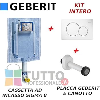 Grohe 38729000 Uniset Telaio con Cassetta di Sciacquo Ad Incasso per WC ...