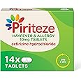 Piriteze Antihistamine Allergy Relief Tablets, Cetirizine 14s : Amazon ...